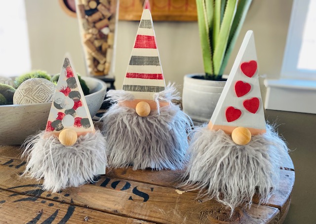 DIY Wooden Gnomes - The Downsized Life